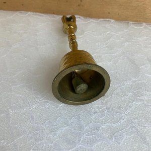 Vintage | Accents | Vintage Hand Carved Cast Iron Bell | Poshmark